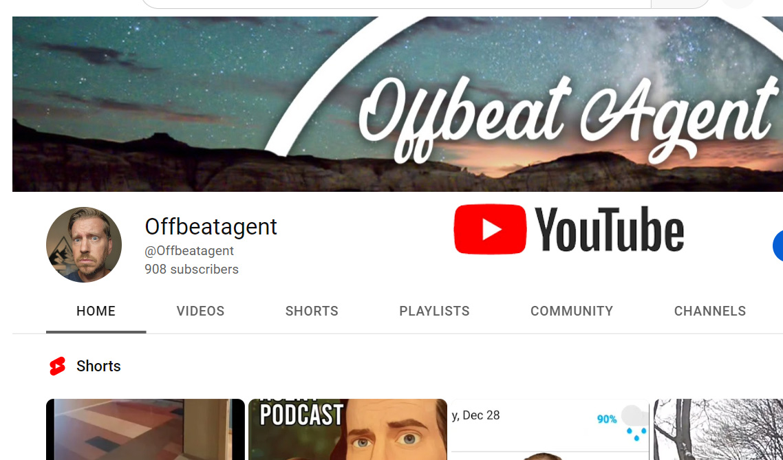 Offbeatagent: YouTube - Offbeat Agent